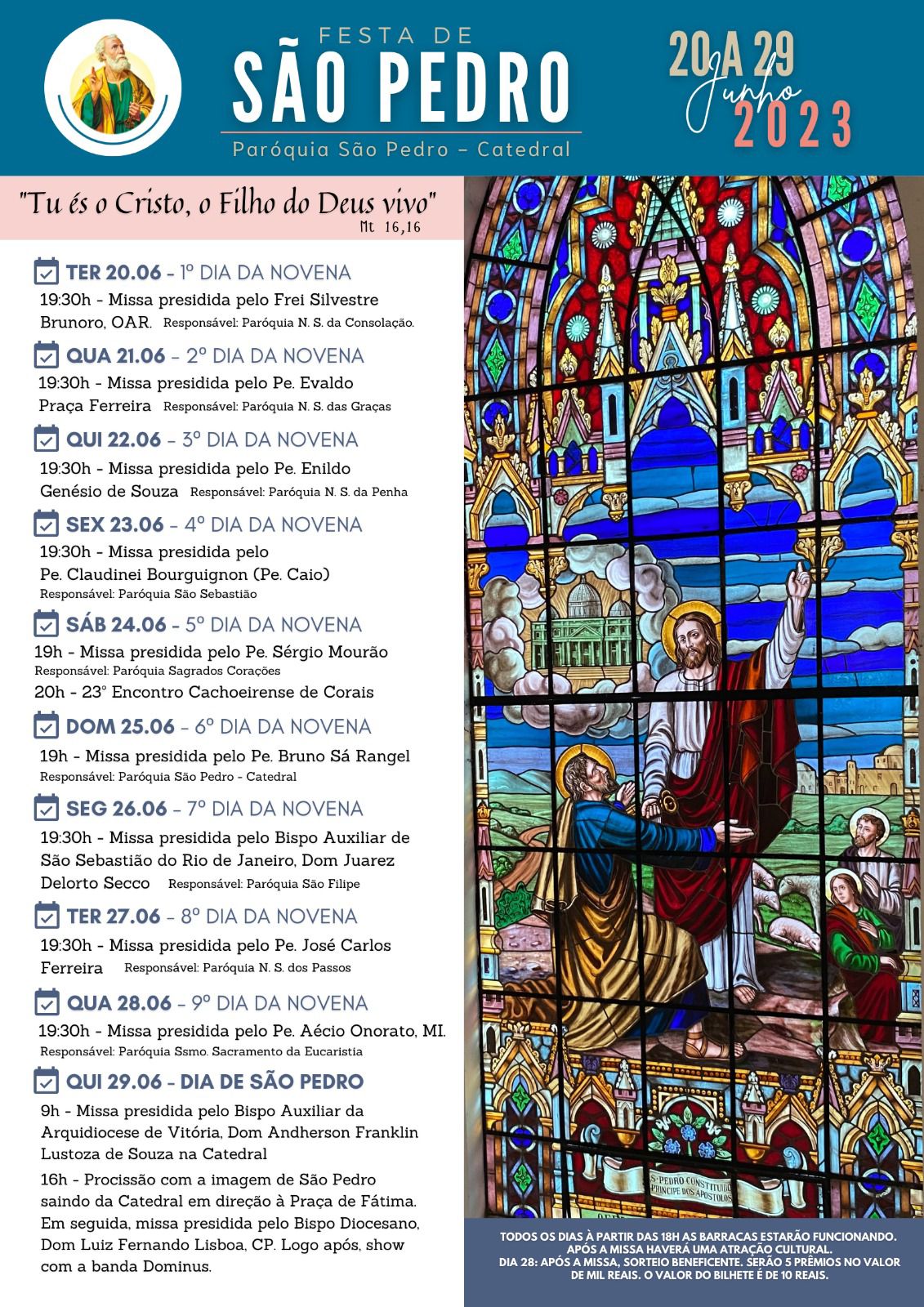 Tradicional quermesse de São Pedro começa a ser montada em Cachoeiro ...