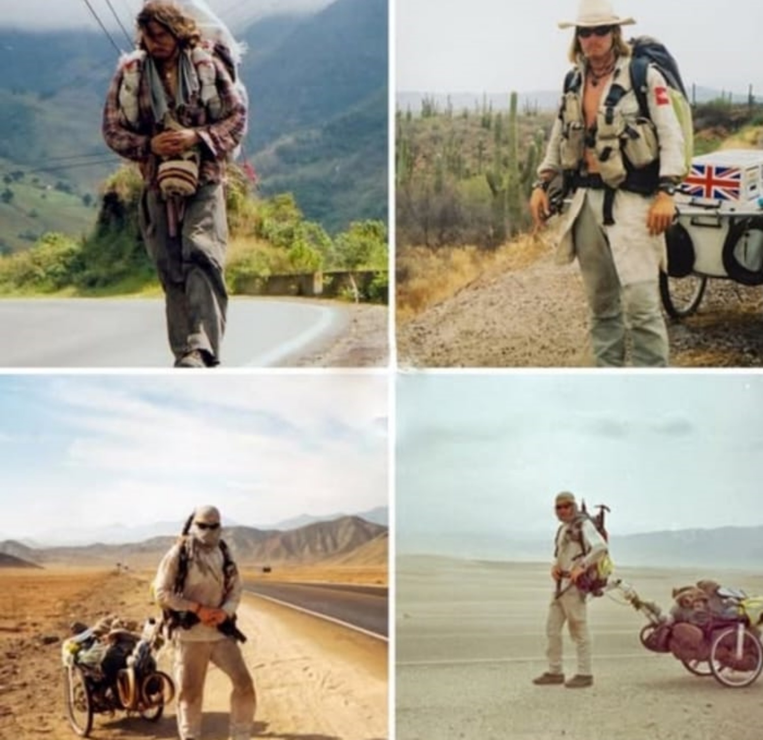 Quem é o homem que caminha pelo mundo há quase 30 anos? - Aqui Notícias